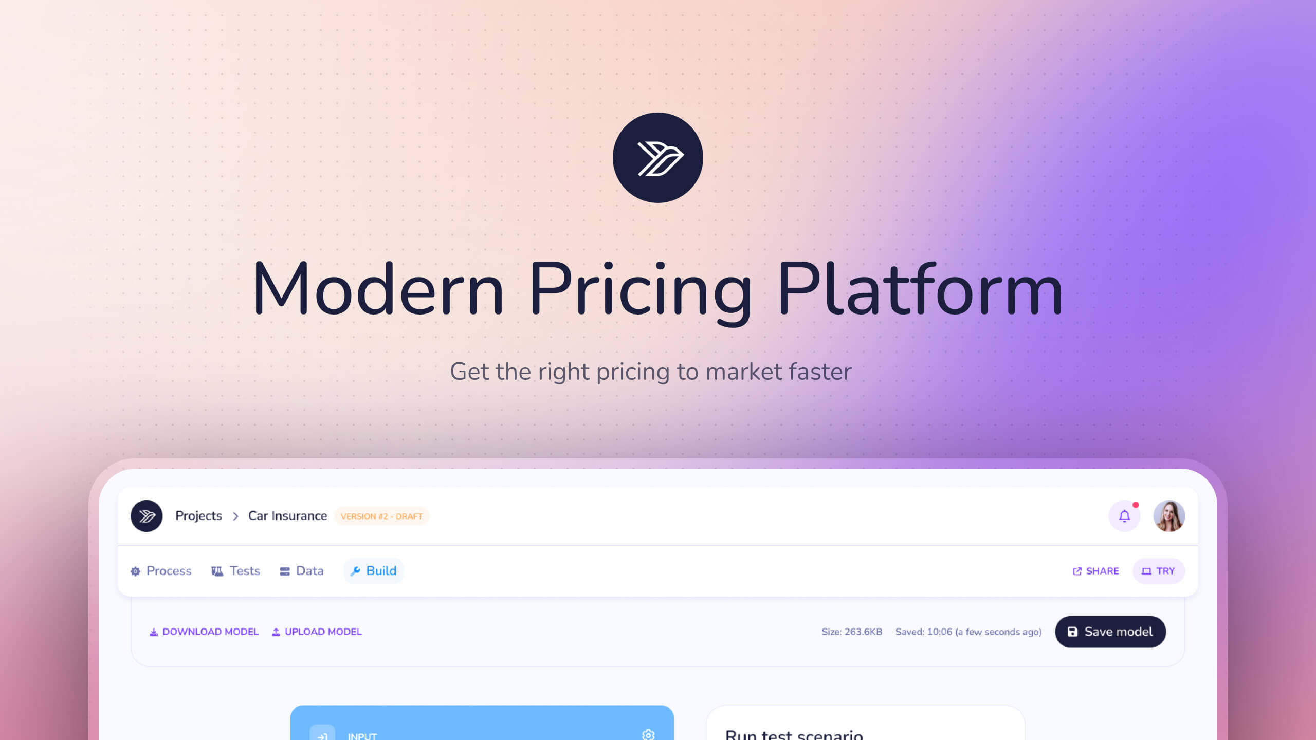 Modern Pricing Platform - Swallow
